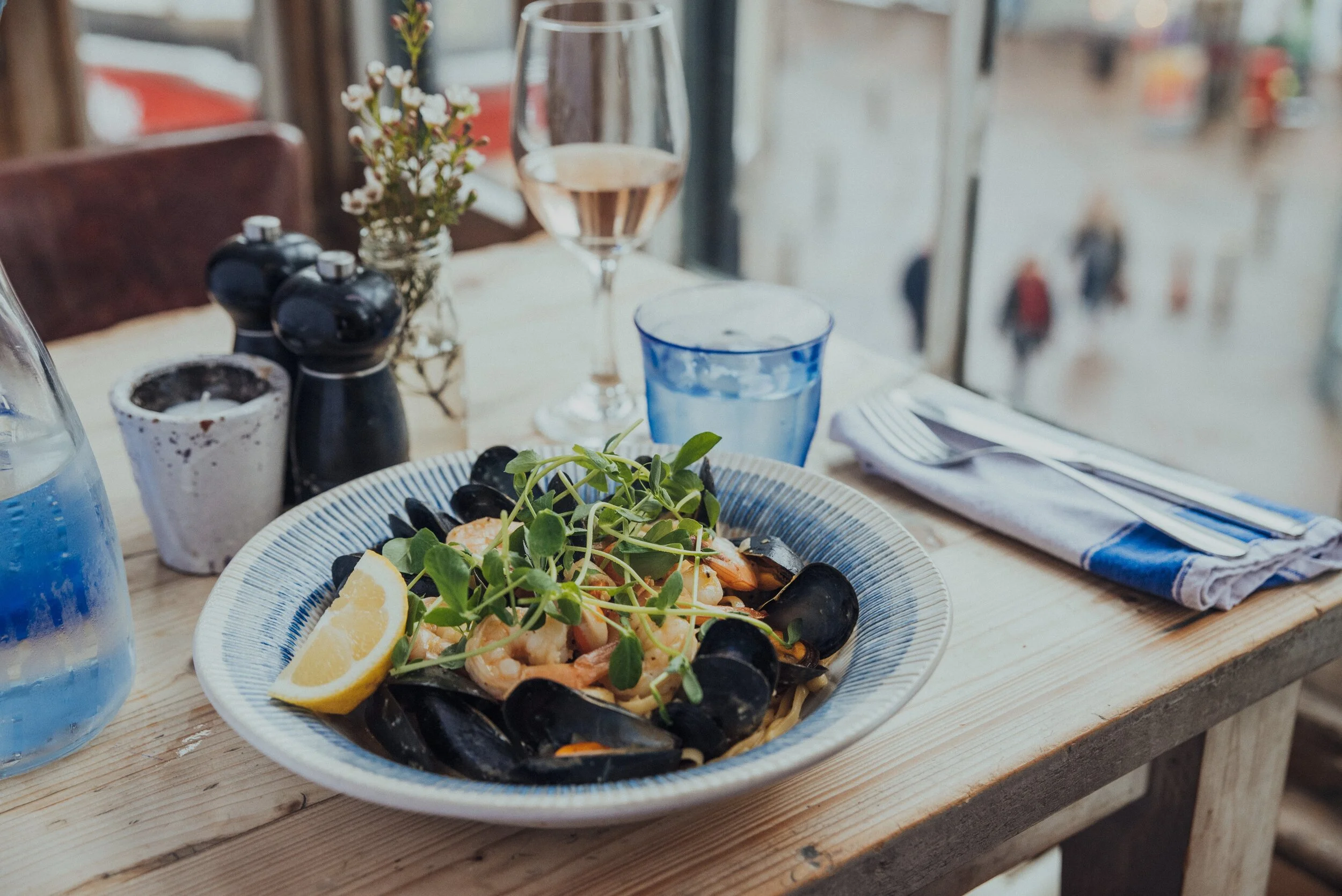 The Coast Bar & Dining Room — Menus