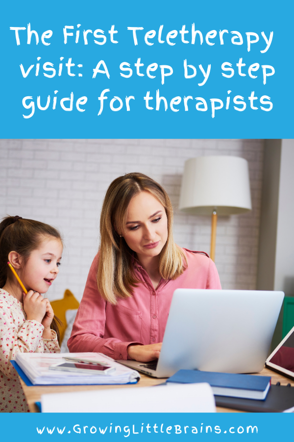 First day of Teletherapy slide deck — Growing Little Brains