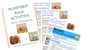 November Book Activities — Growing Little Brains