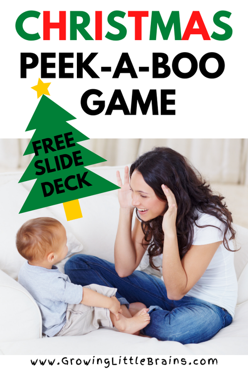Christmas Peek-a-boo Game: A fun virtual game — Growing Little Brains