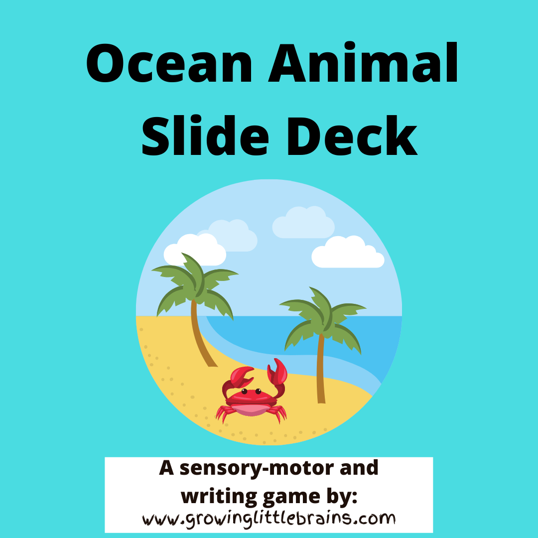 Ocean Animal Teletherapy Slide Deck — Growing Little Brains