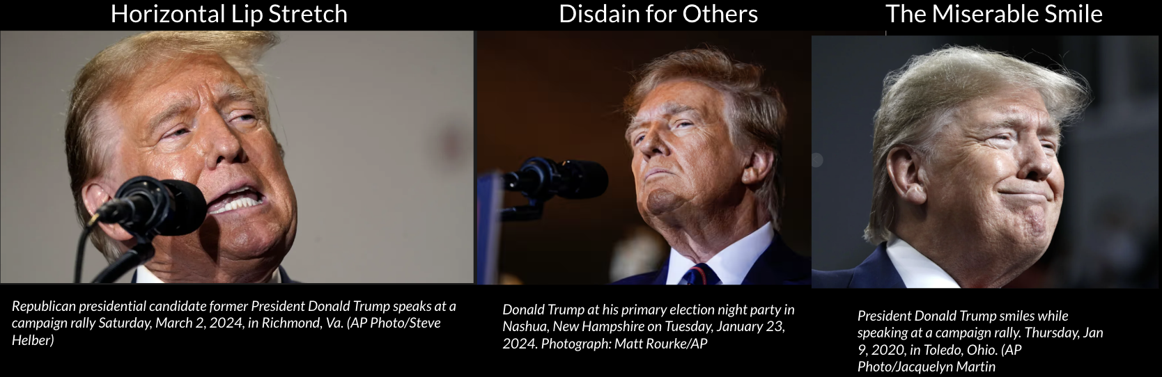 Reading President Trump's Facial Expressions — Erika Rosenberg, Ph.D.