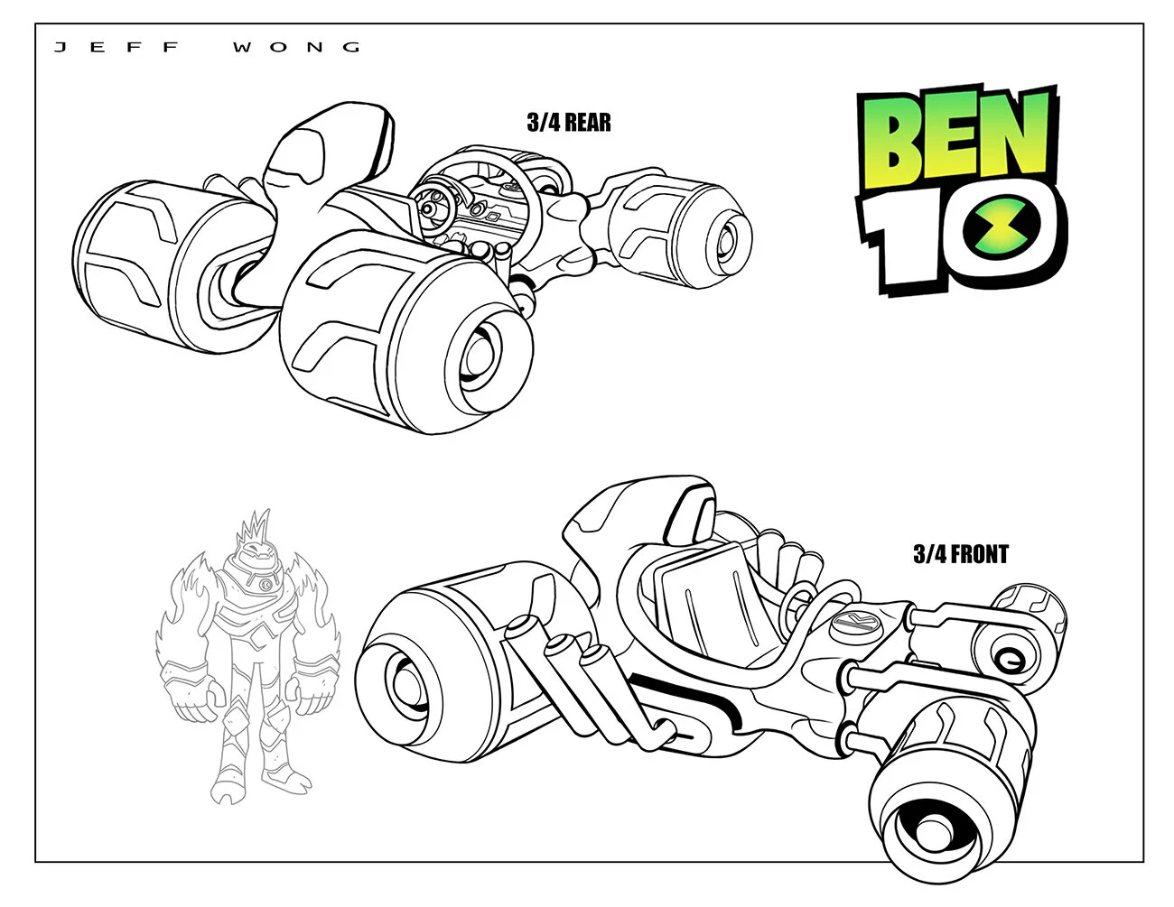 BEN 10 — JEFF WONG DESIGN PORTFOLIO