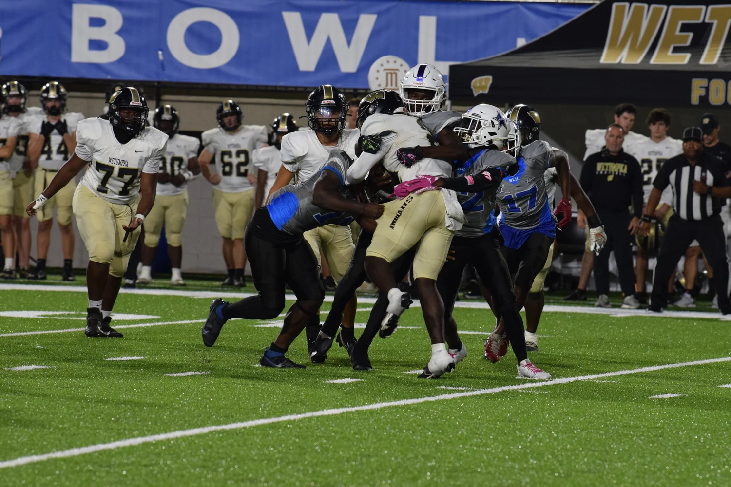 Lanier falls to Wetumpka in final home game for the program — River ...
