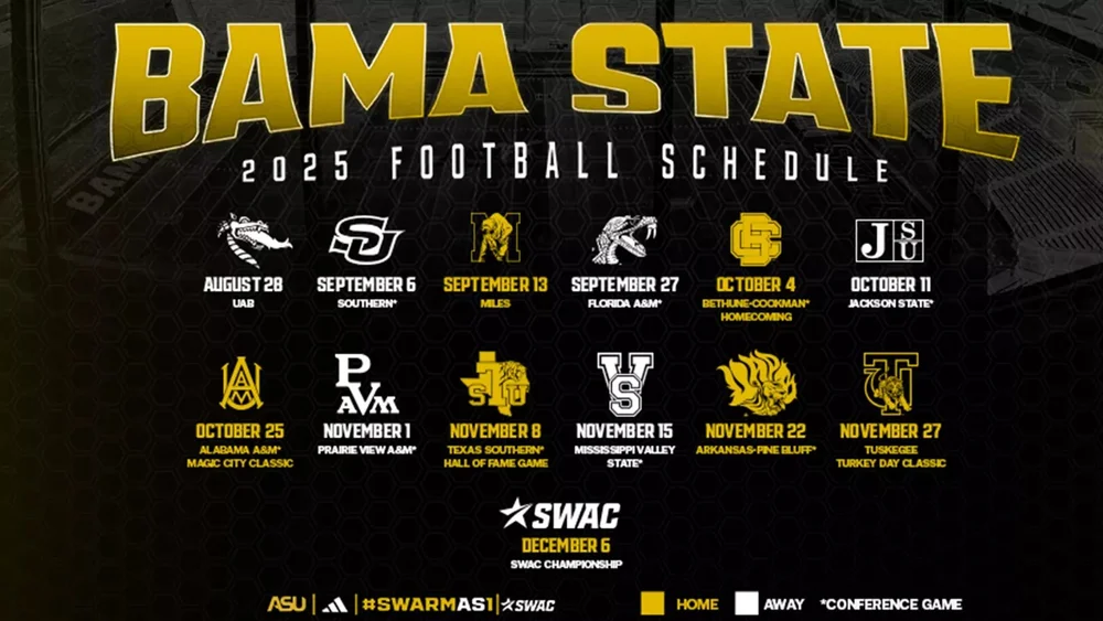 Alabama State football to open at UAB for 2025 slate — River Region Sports