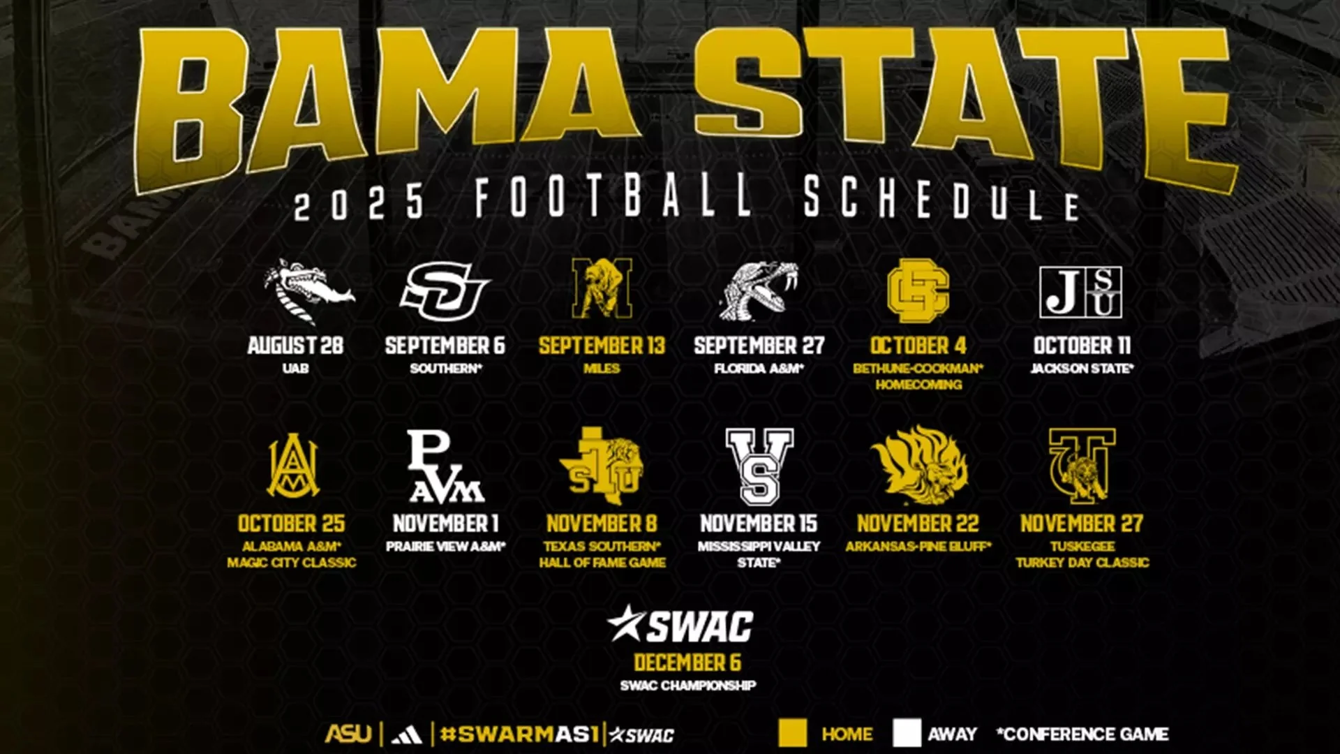 Alabama State football to open at UAB for 2025 slate — River Region Sports