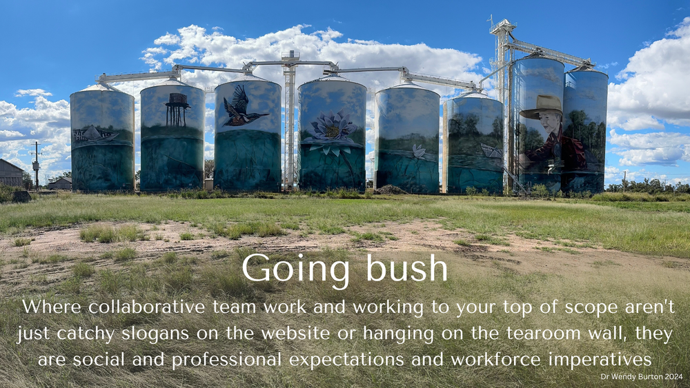 Going Bush — Making a positive difference