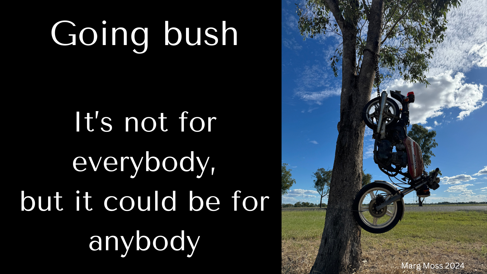 Going Bush — Making a positive difference