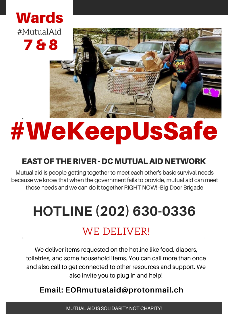 Mutual Aid — Black Lives Matter DC