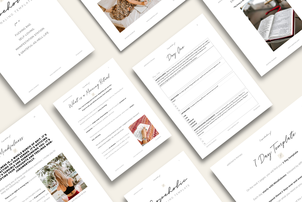 Free 7-Day Journaling Template — Rachel Havekost