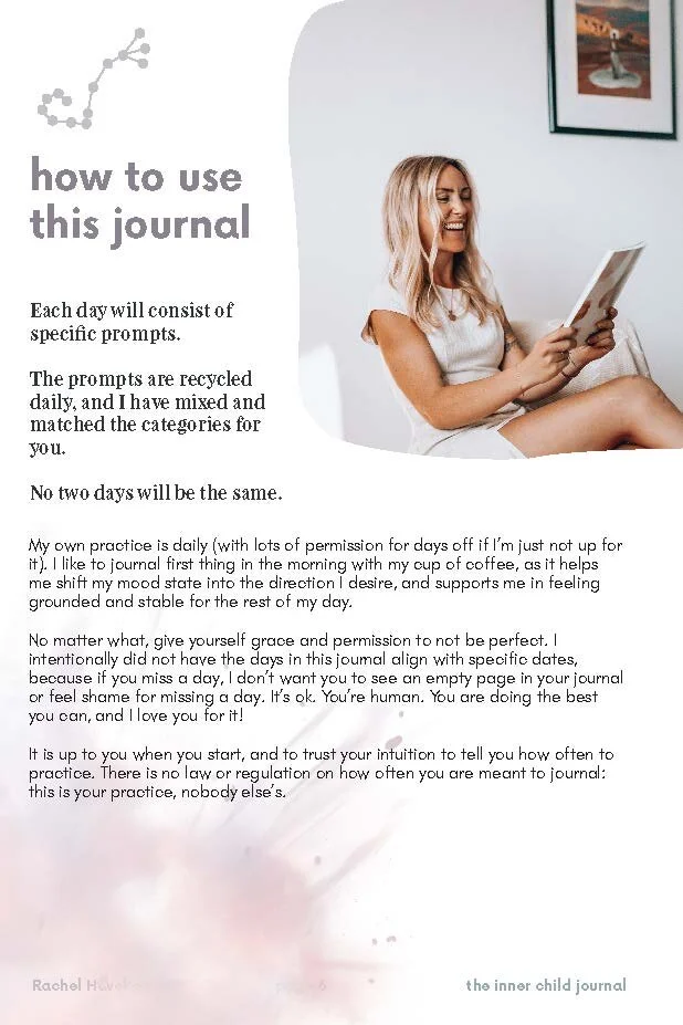 The Inner Child Journal: Heal and Reparent Your Inner Child — Rachel ...