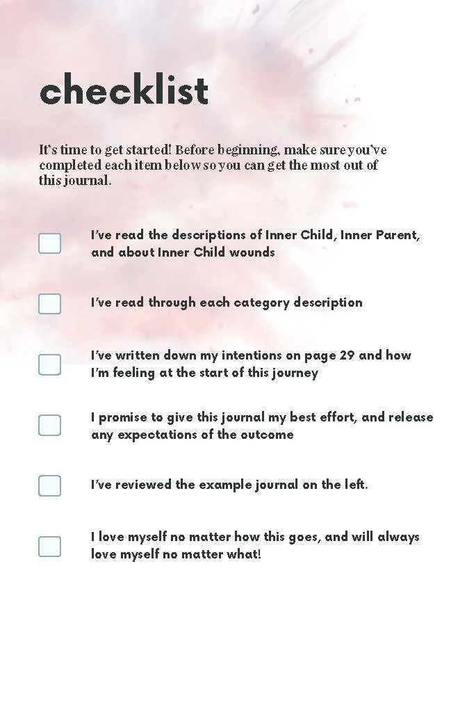 The Inner Child Journal: Heal and Reparent Your Inner Child — Rachel ...