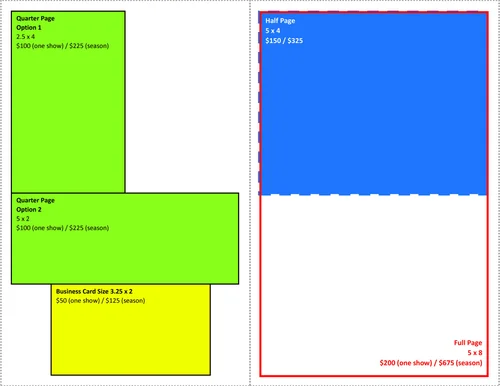 Playbill Advertising — The Little Theatre of Manchester