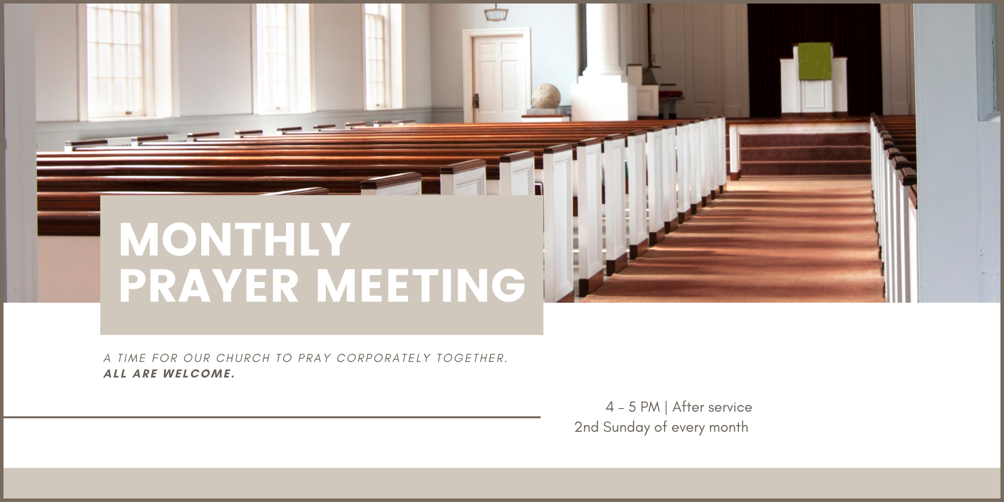 Prayer Meeting