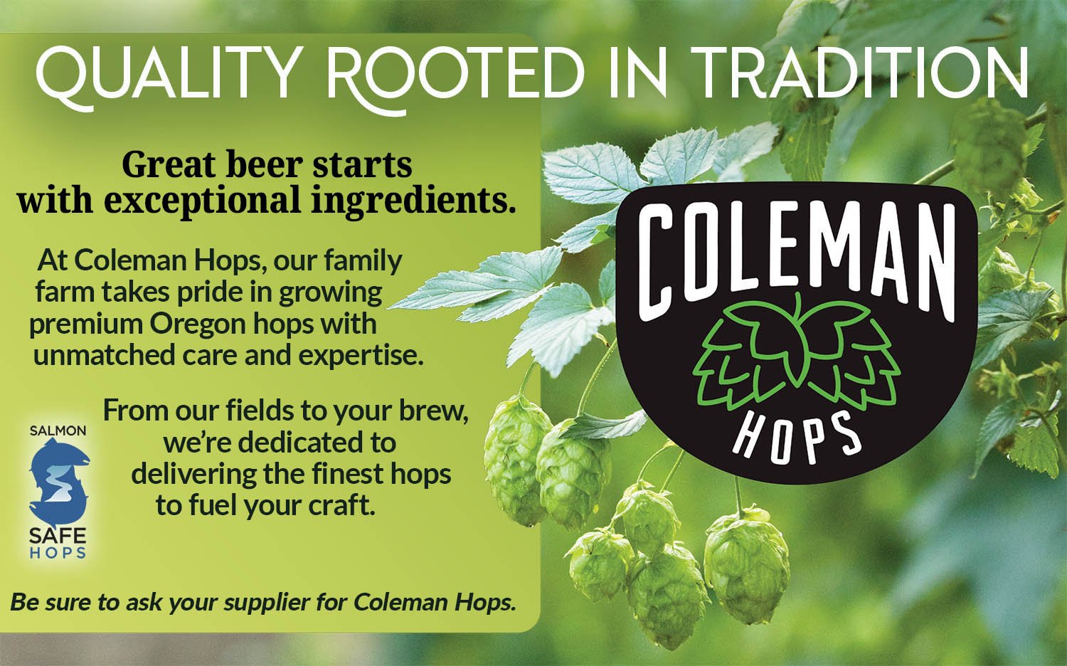 Coleman Hops — Coleman Agriculture