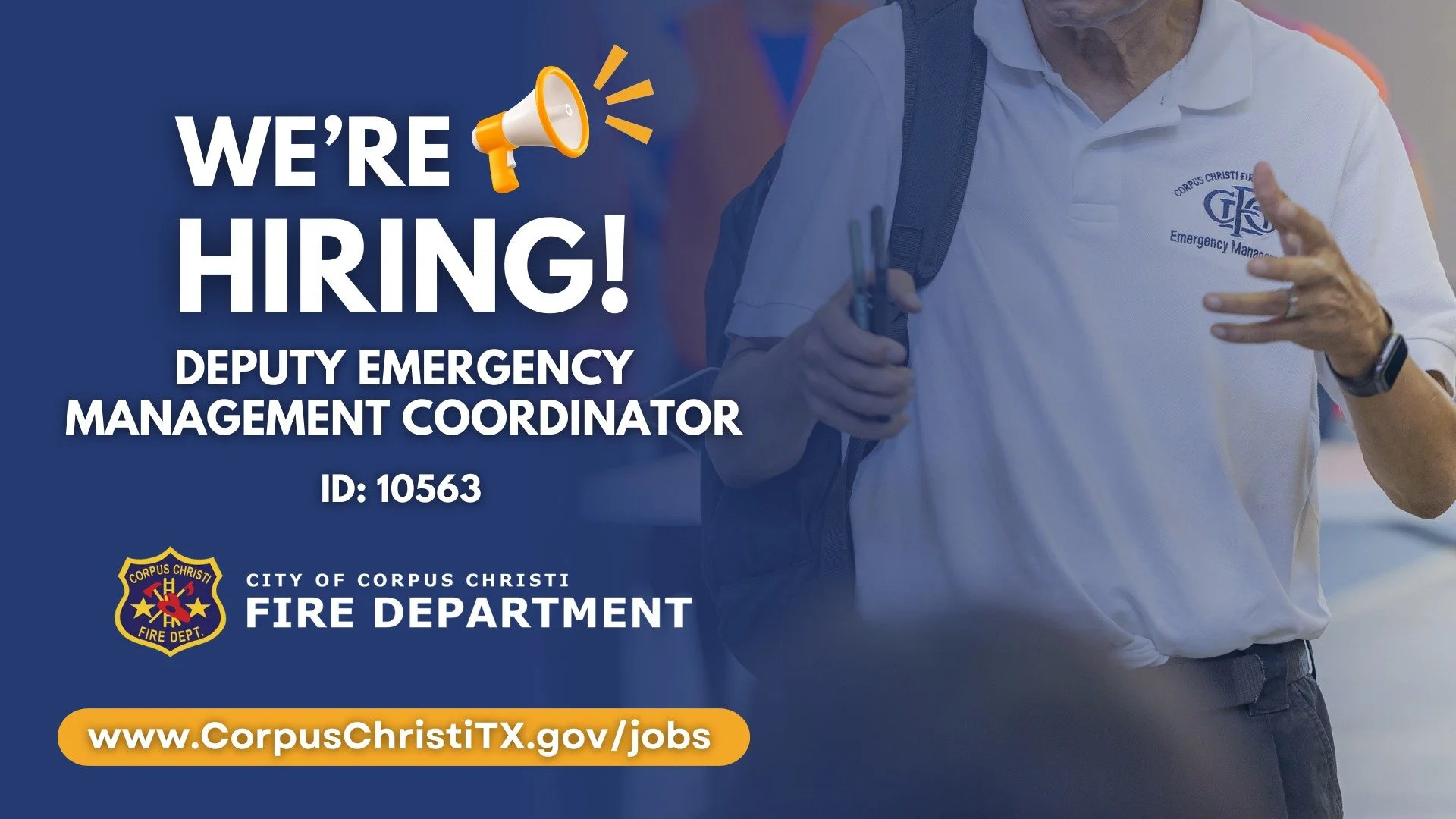 Job Posting - Deputy Emergency Management Coordinator — South Texas ...