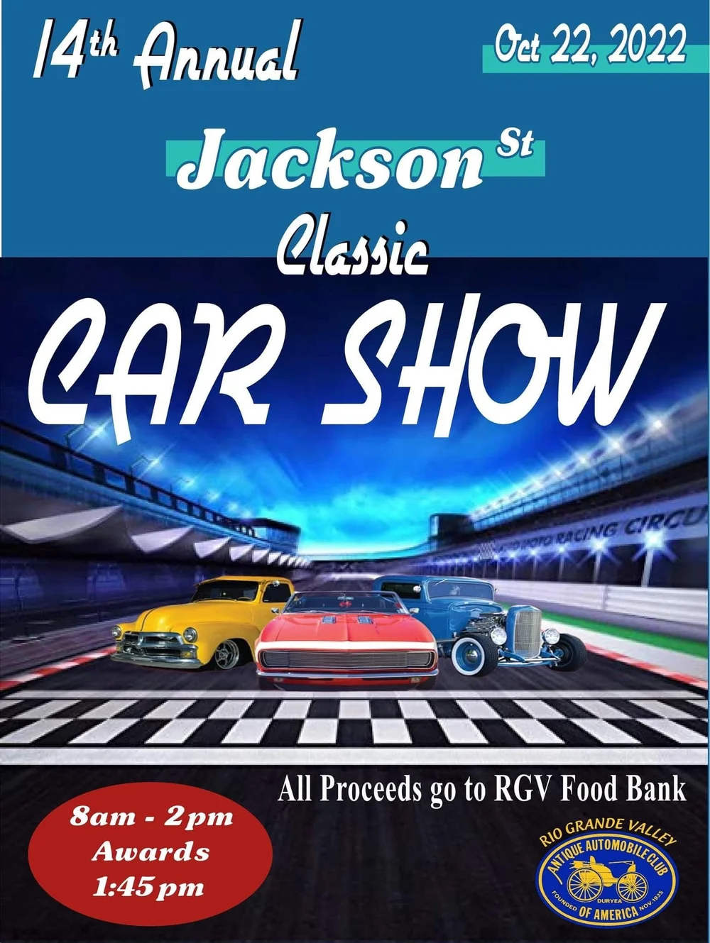 14th Annual Jackson Street Classic Car Show — South Texas Community News