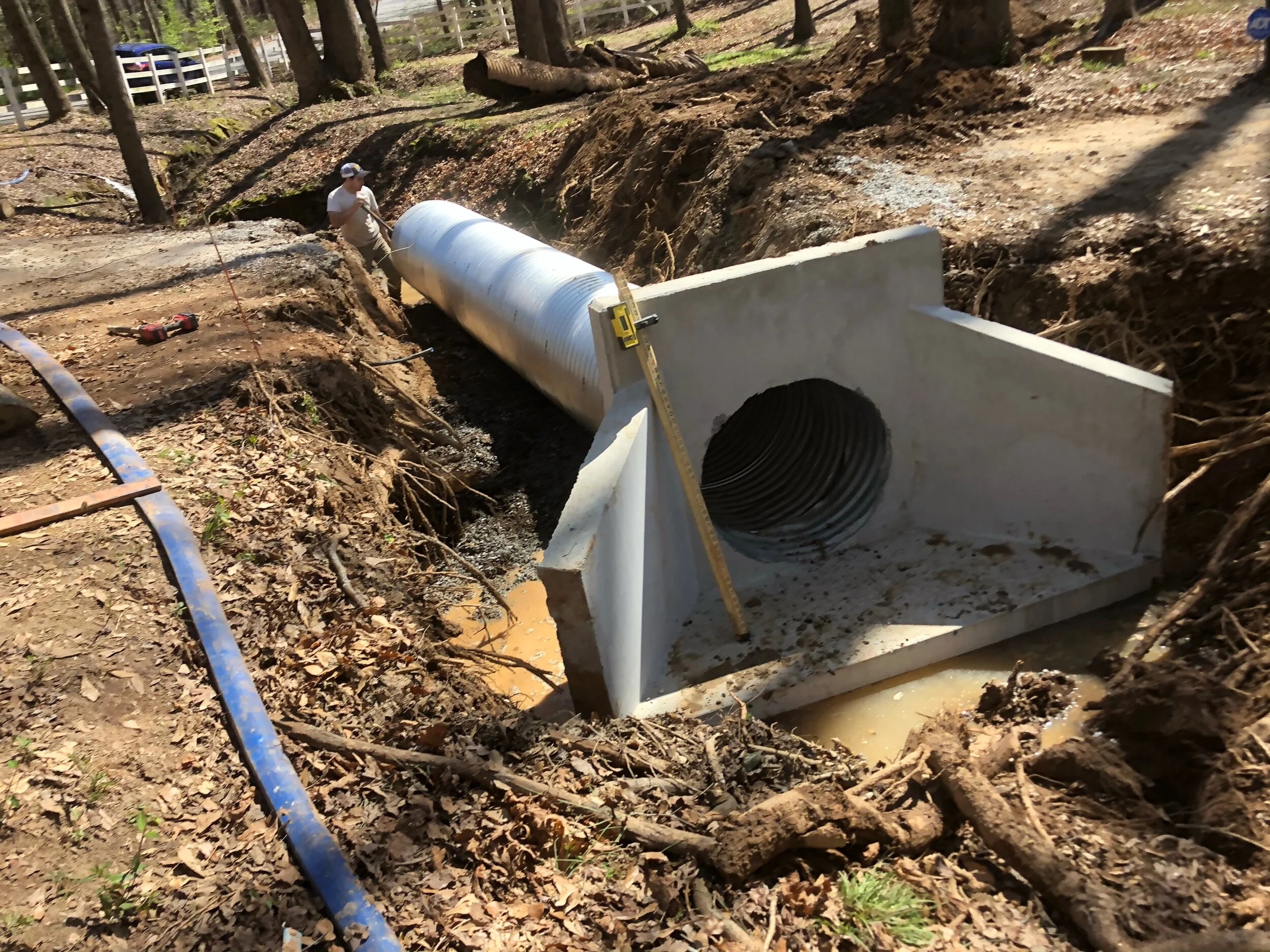 Grading, Drainage, Pipe and Culvert Installation Services Gallery — KRS ...