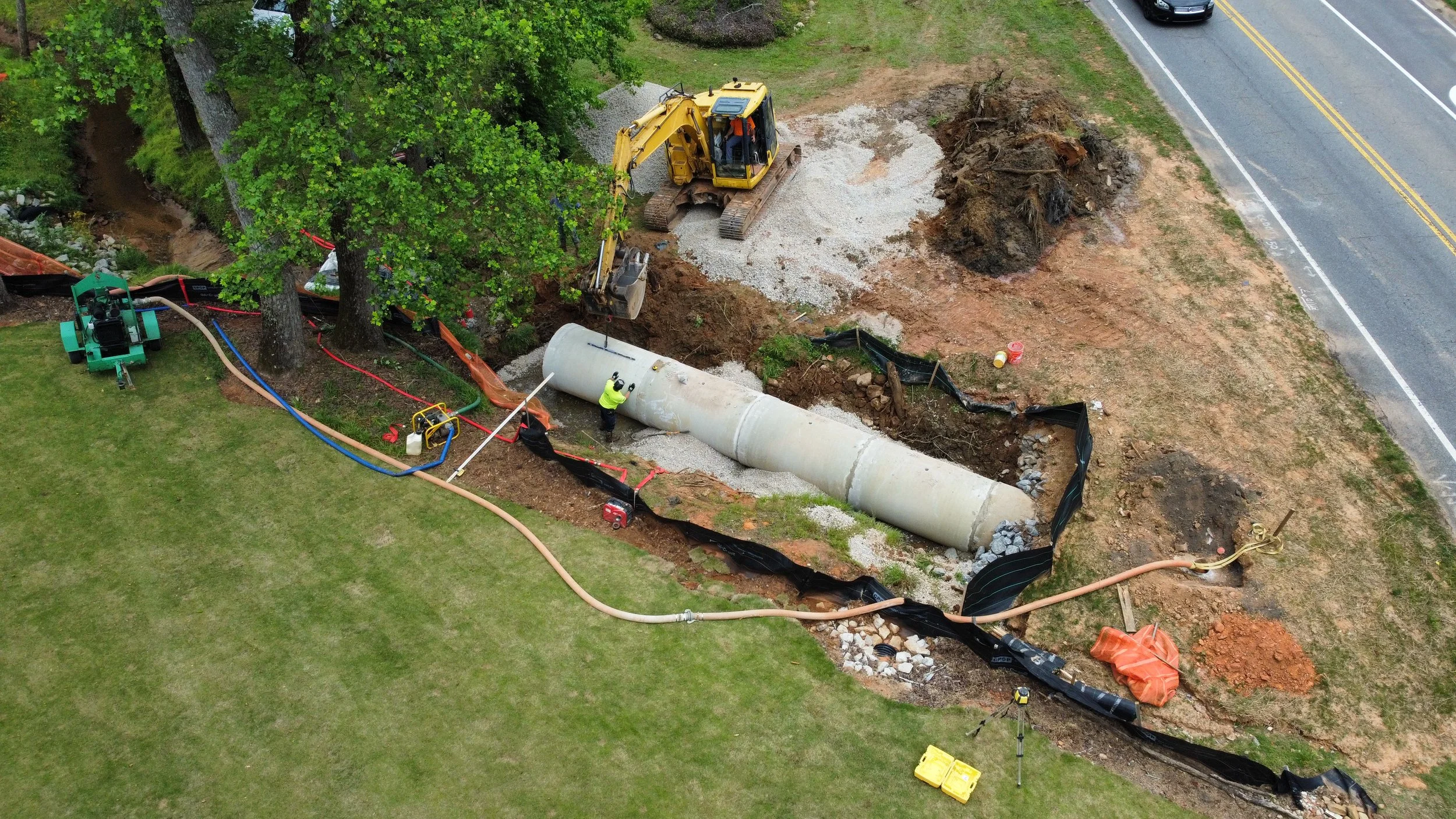 Site Work Development for Atlanta, GA: Culvert repair and installation ...
