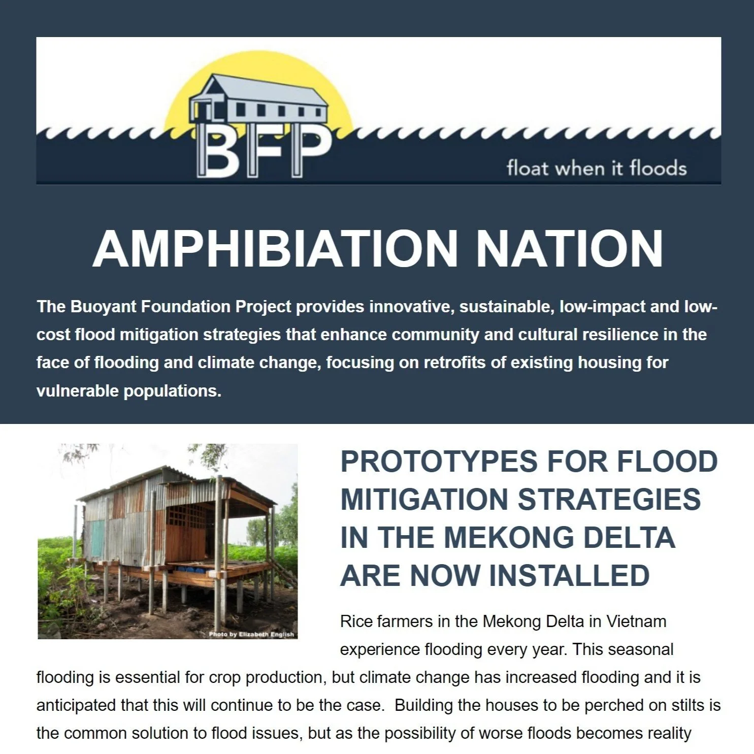 About Us — Buoyant Foundation Project