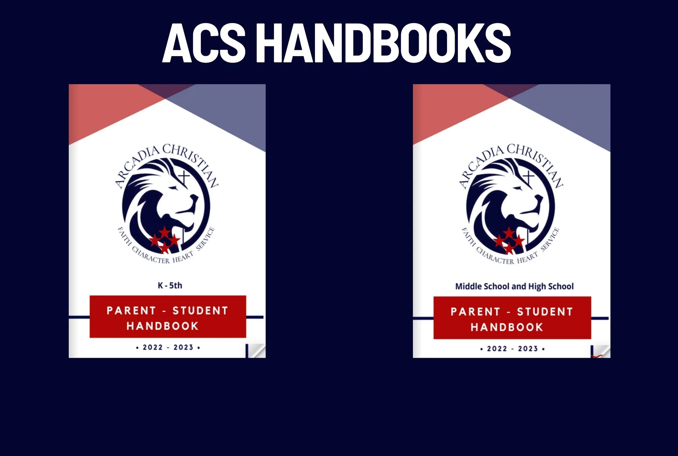 ACS Community — Arcadia Christian School