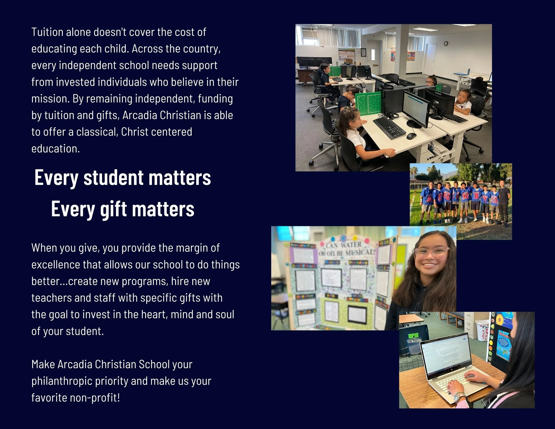 ACS Support — Arcadia Christian School