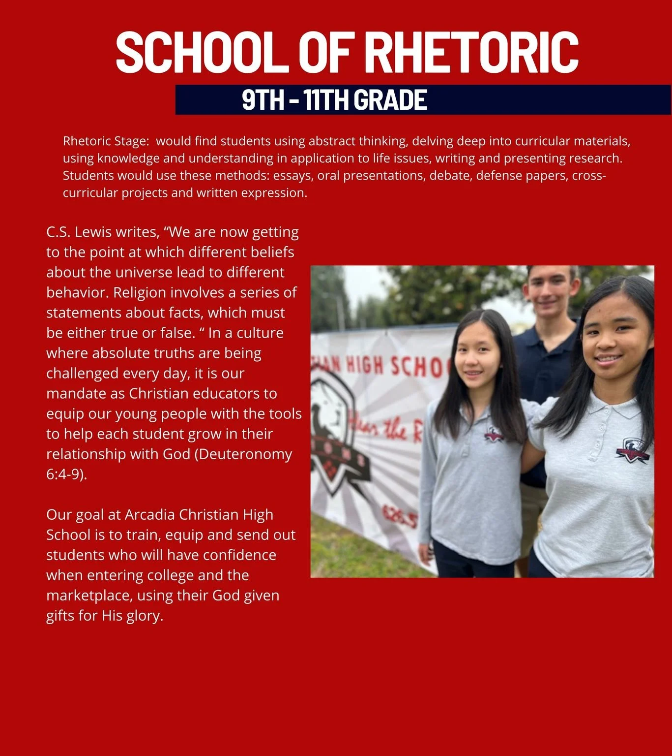 ACS Academe — Arcadia Christian School