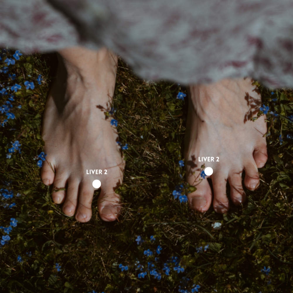 Acupressure Point to Cool the Body & Soothe the Liver. — Acupuncture ...