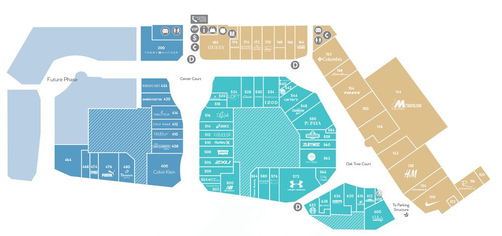 Outlets At San Clemente, Ocean View Shopping - 2020 OSC GUIDE