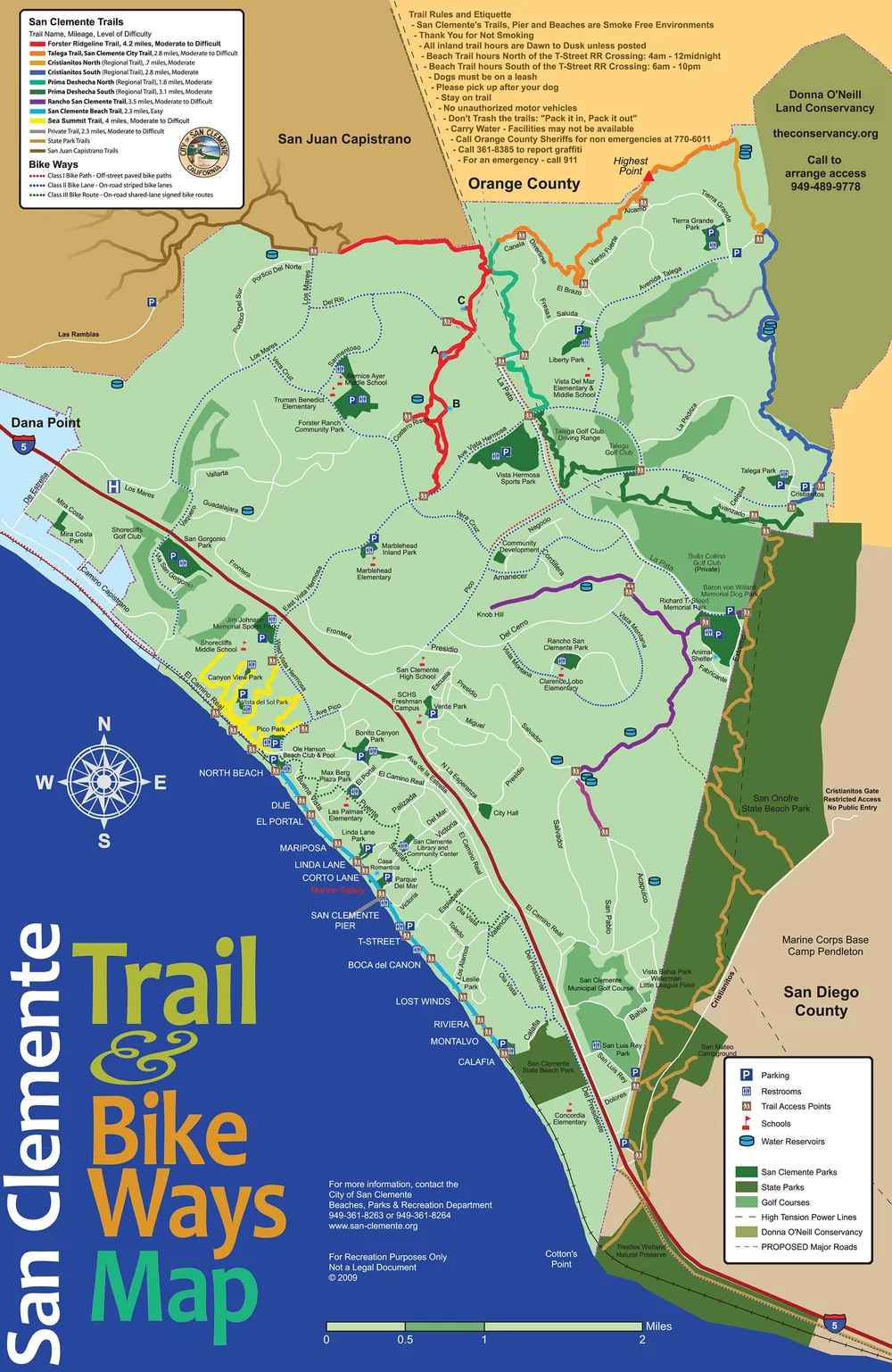 Leisure & Mountain Biking Trails