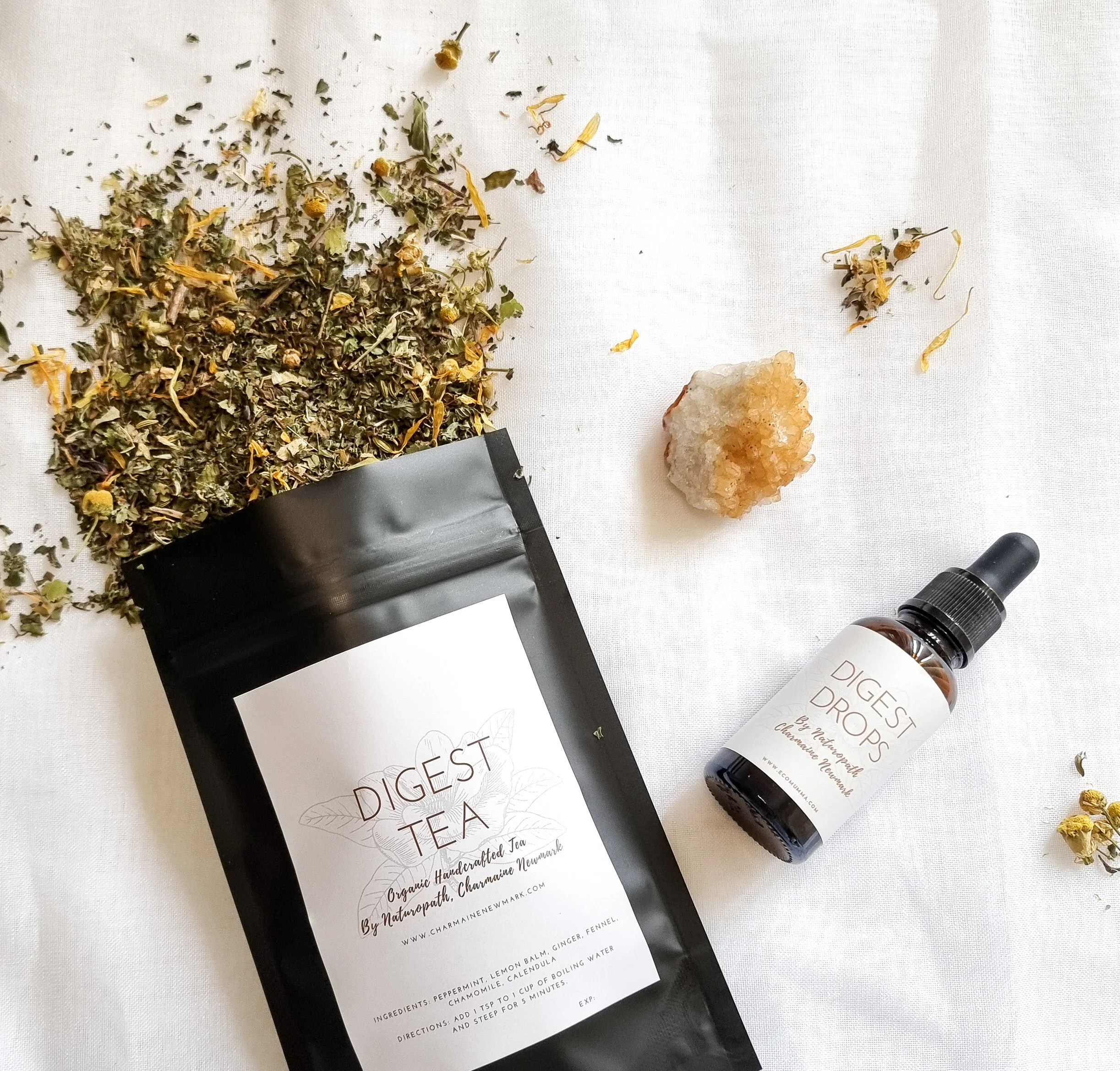 Naturopathic Blends, Herbal Teas and Tinctures — Charmaine Newmark ...