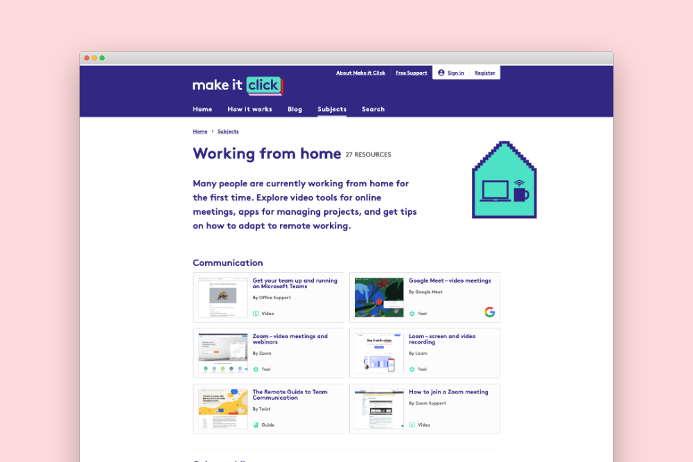 Make It Click featured in UK Government’s new Skills Toolkit — Very ...