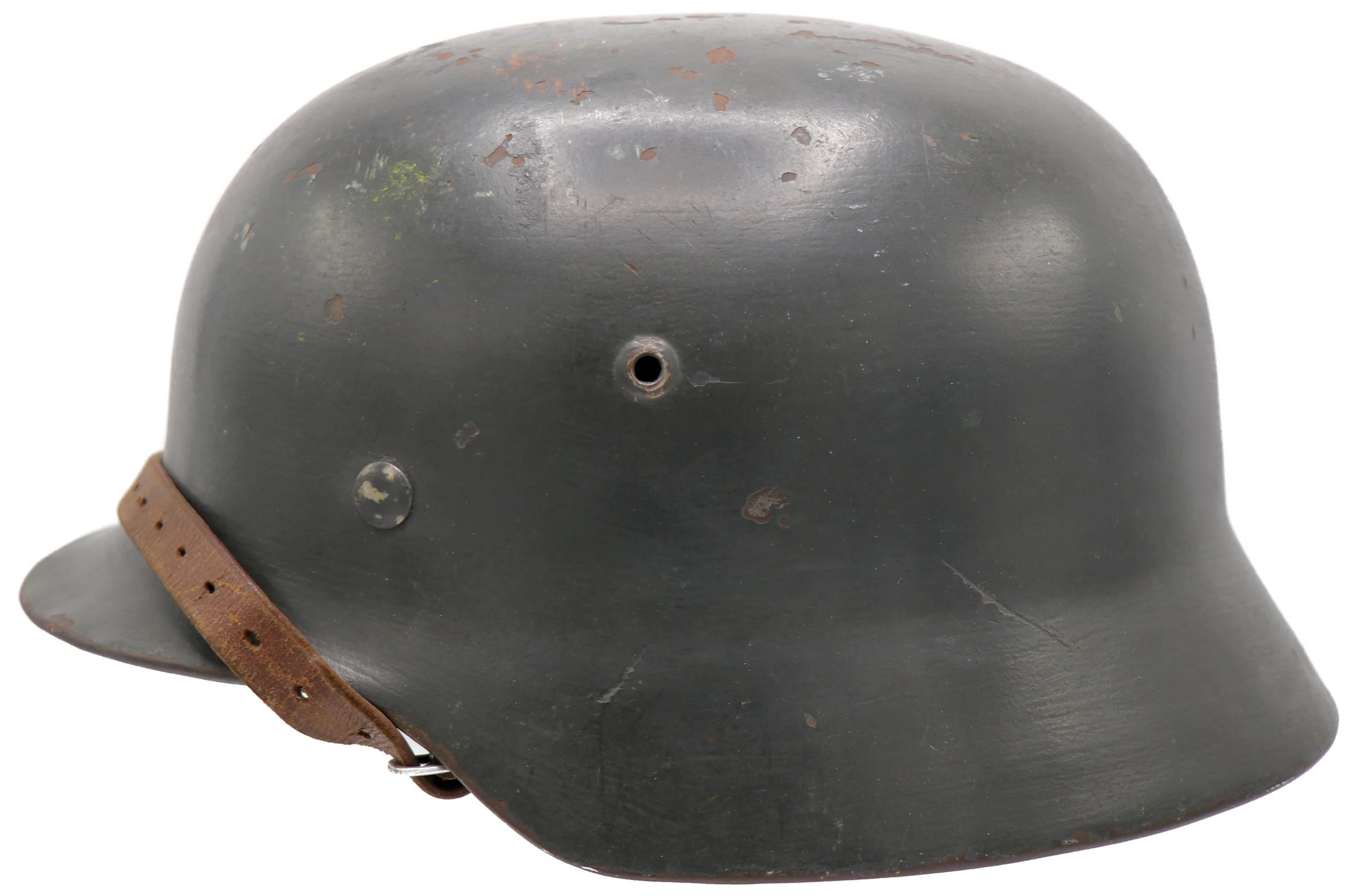 German WWII M40 Luftwaffe Camouflaged Helmet — BSR Militaria