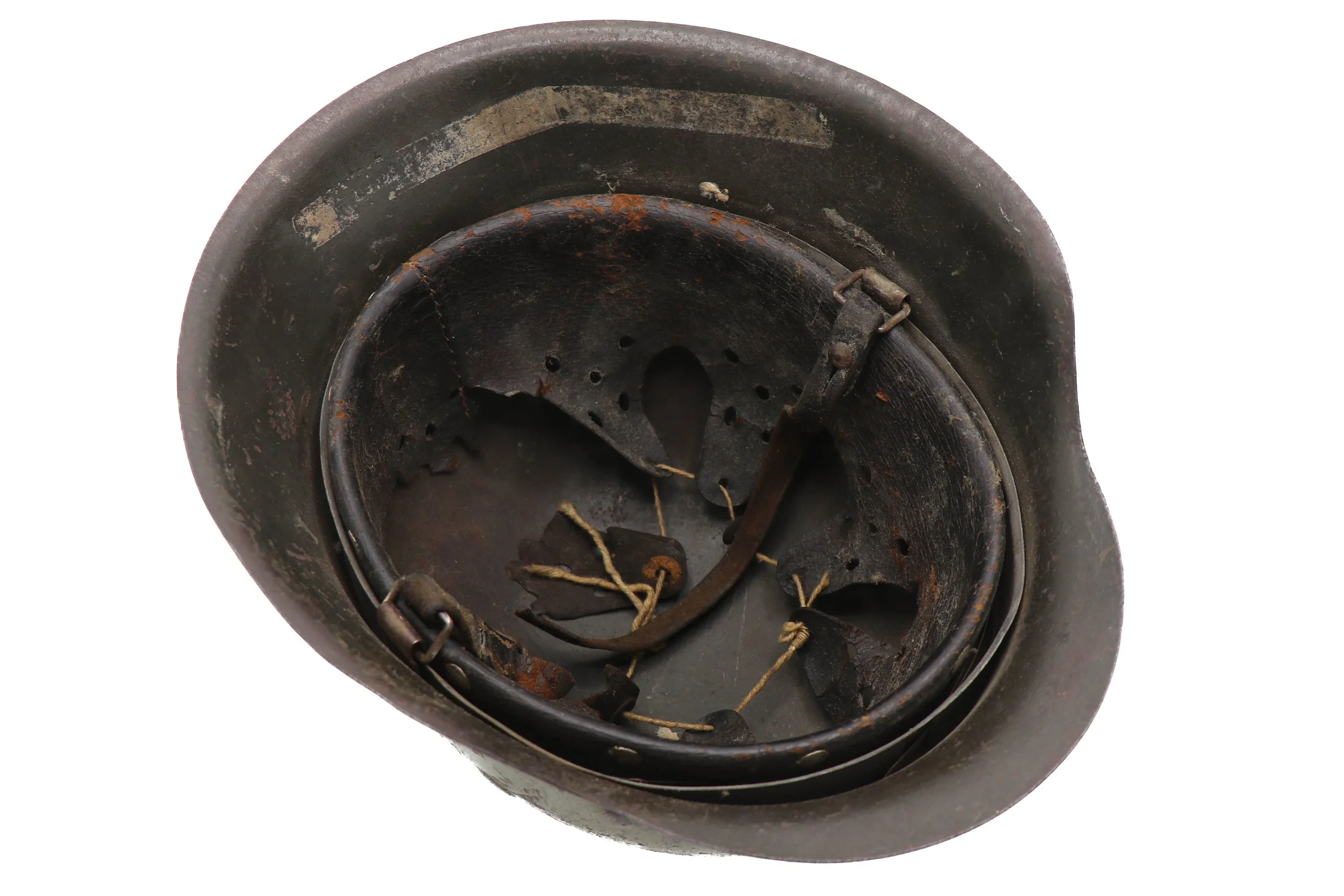 German WWII Luftwaffe M40 Camouflaged Helmet — BSR Militaria