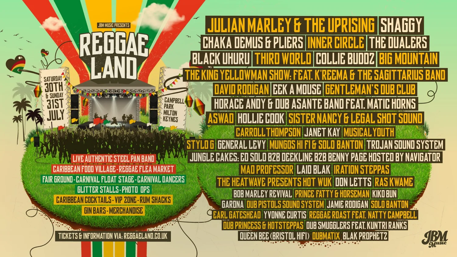 Milton Keynes: Reggae Land — THE HEATWAVE