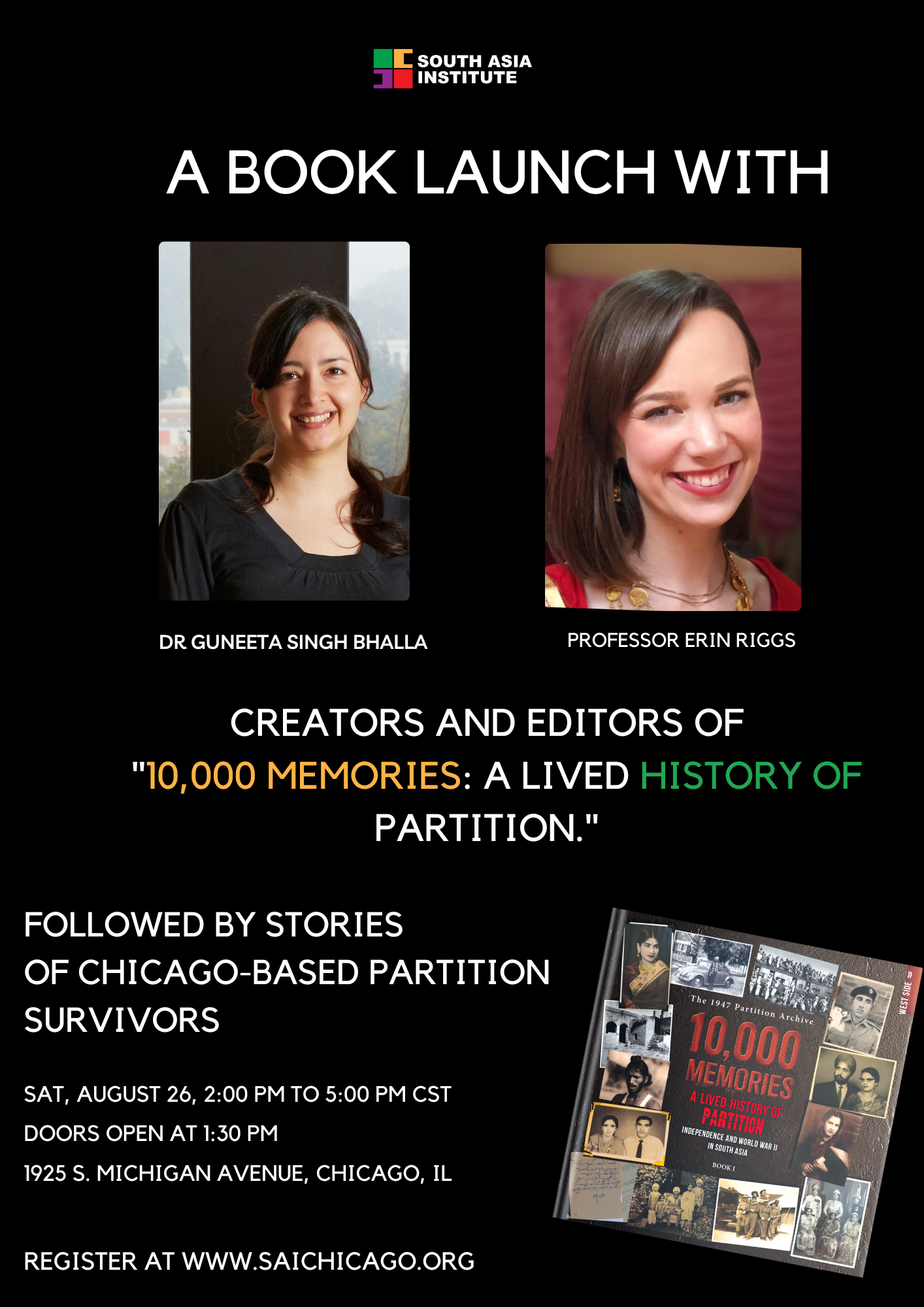 A book launch with Dr. Guneeta Singh Bhalla and Professor Erin Riggs ...