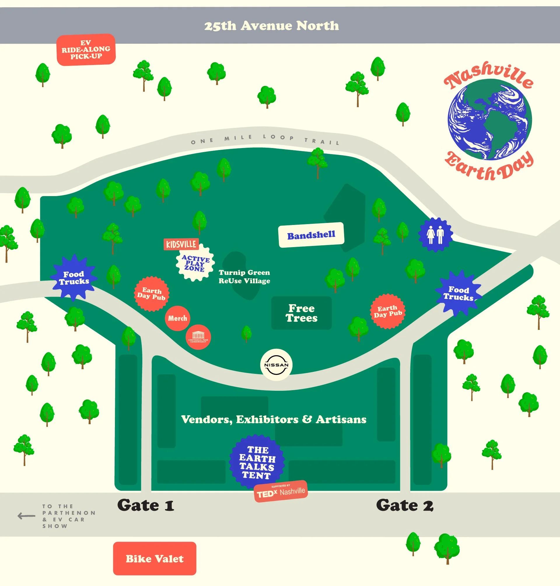 Map | NASHVILLE EARTH DAY