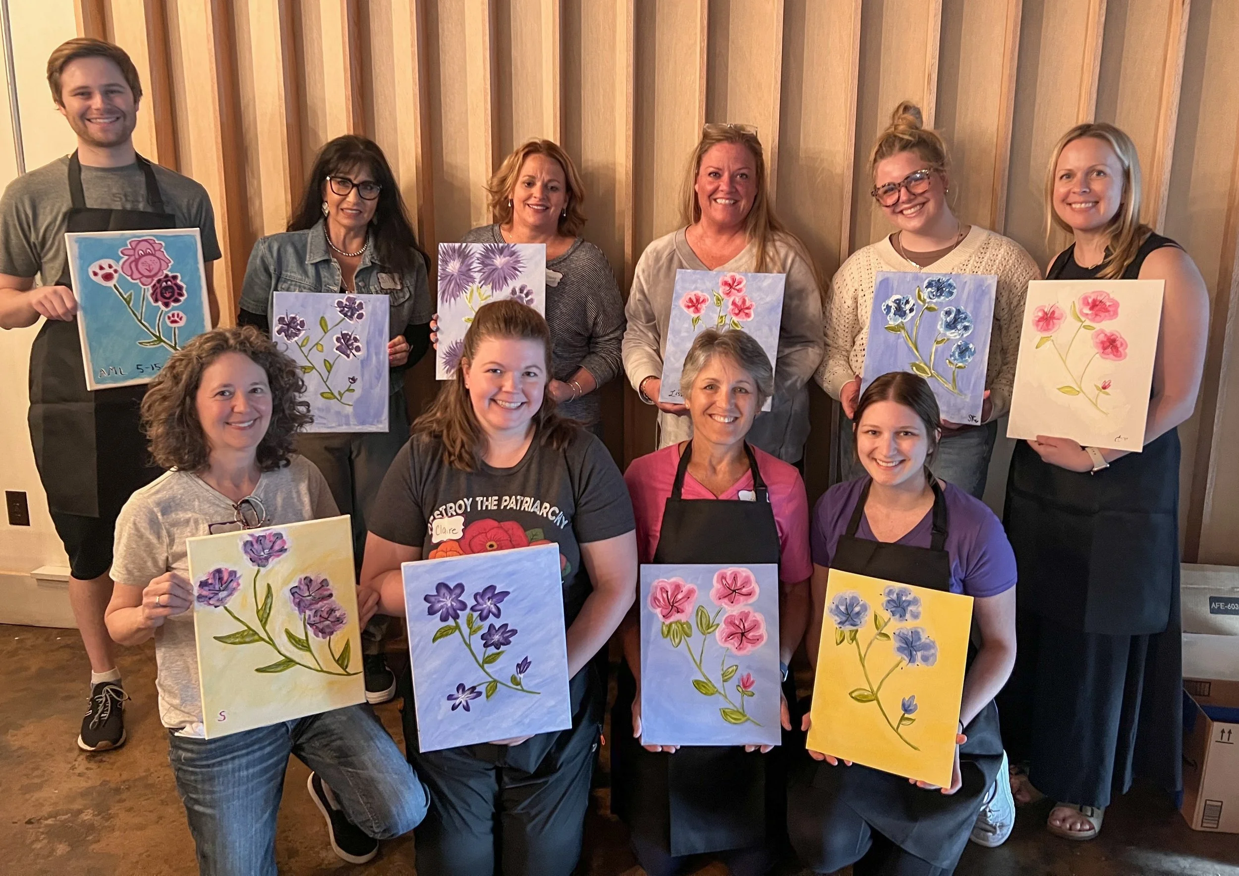 Paint & Sip Event Recap — Pause 4 Paws