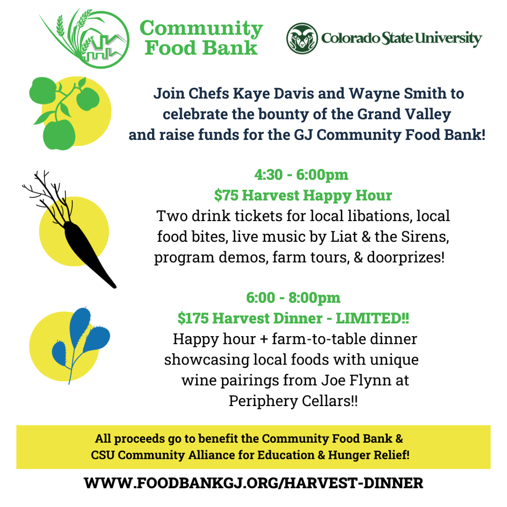 Harvest Dinner — Community Food Bank