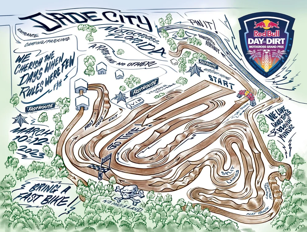 Track Map — Day in the Dirt Down South