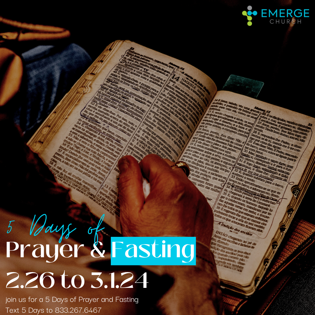 5 Days of Prayer — Emerge Church