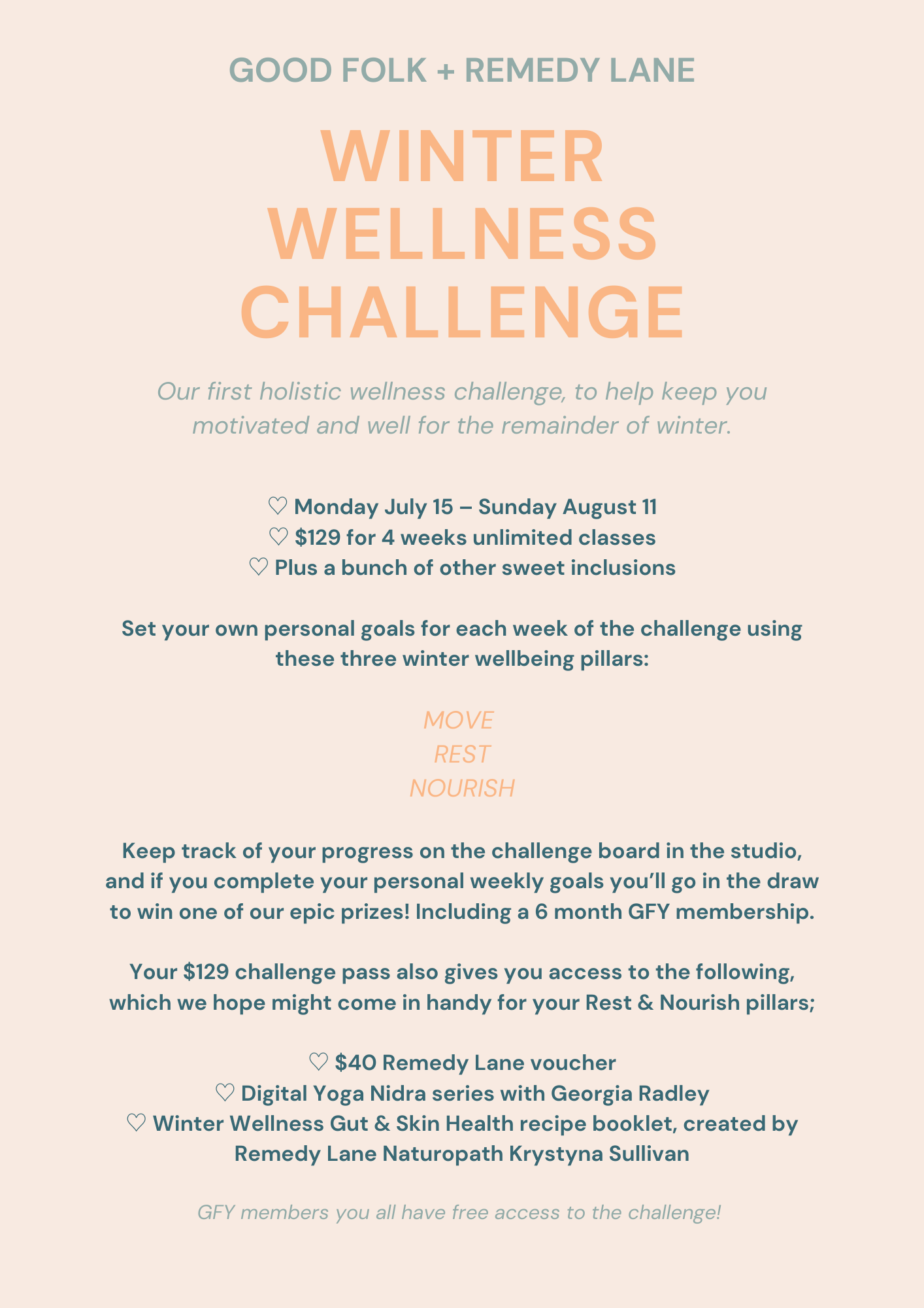 Winter Wellness Challenge