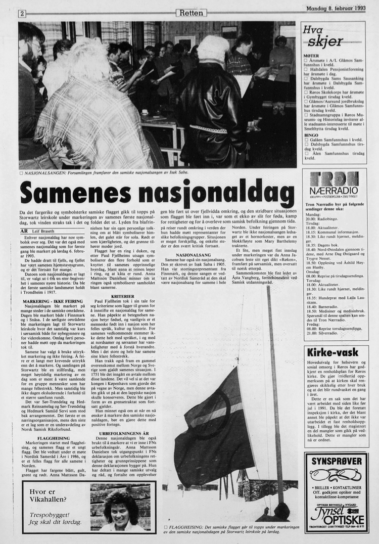30 Years of Sámi National Day Celebration — Sámiráđđi