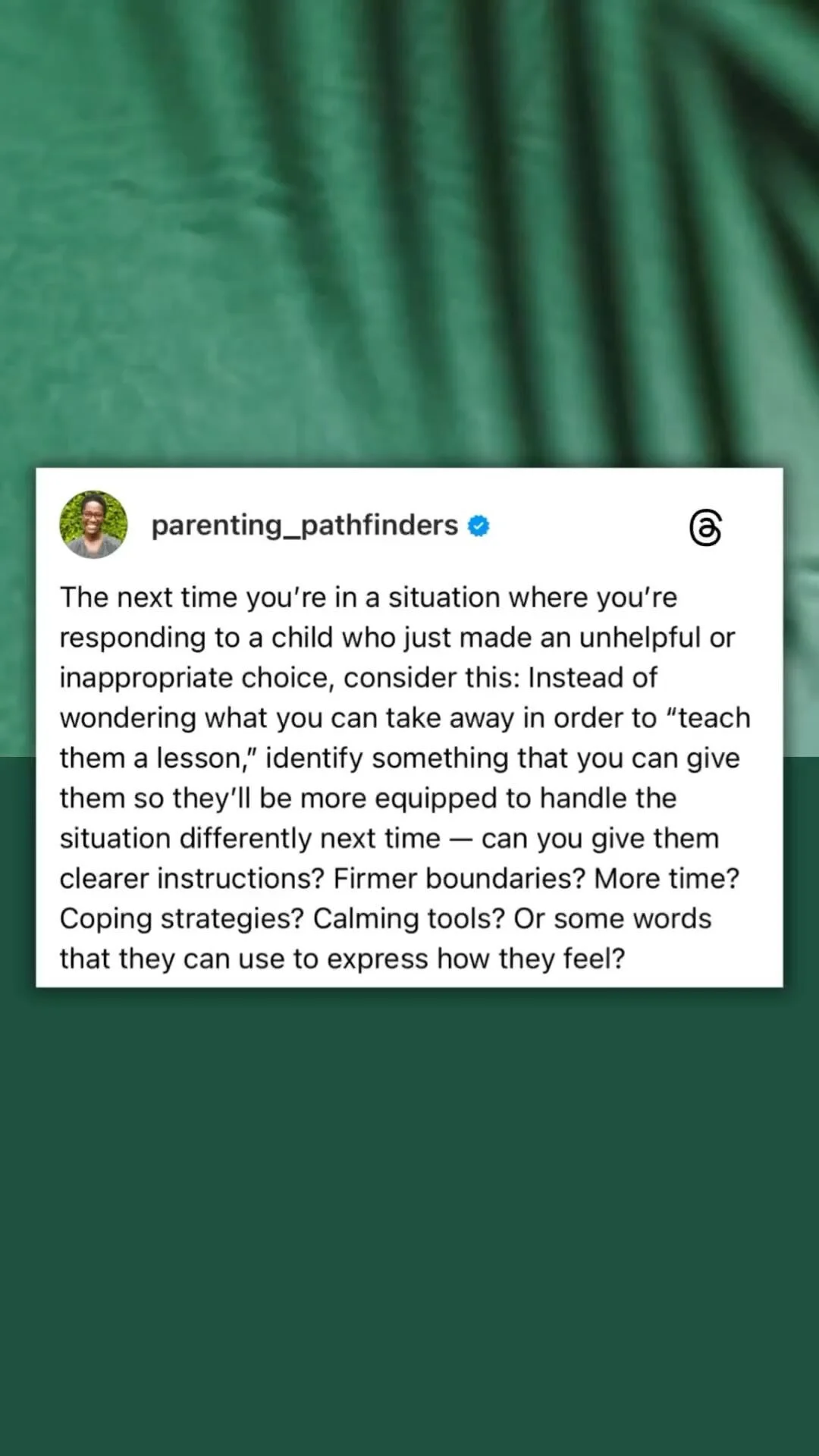 Parenting Pathfinders