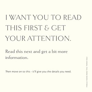 Graphic Design Tip" Tell your audience what to read | Studio Mei ...