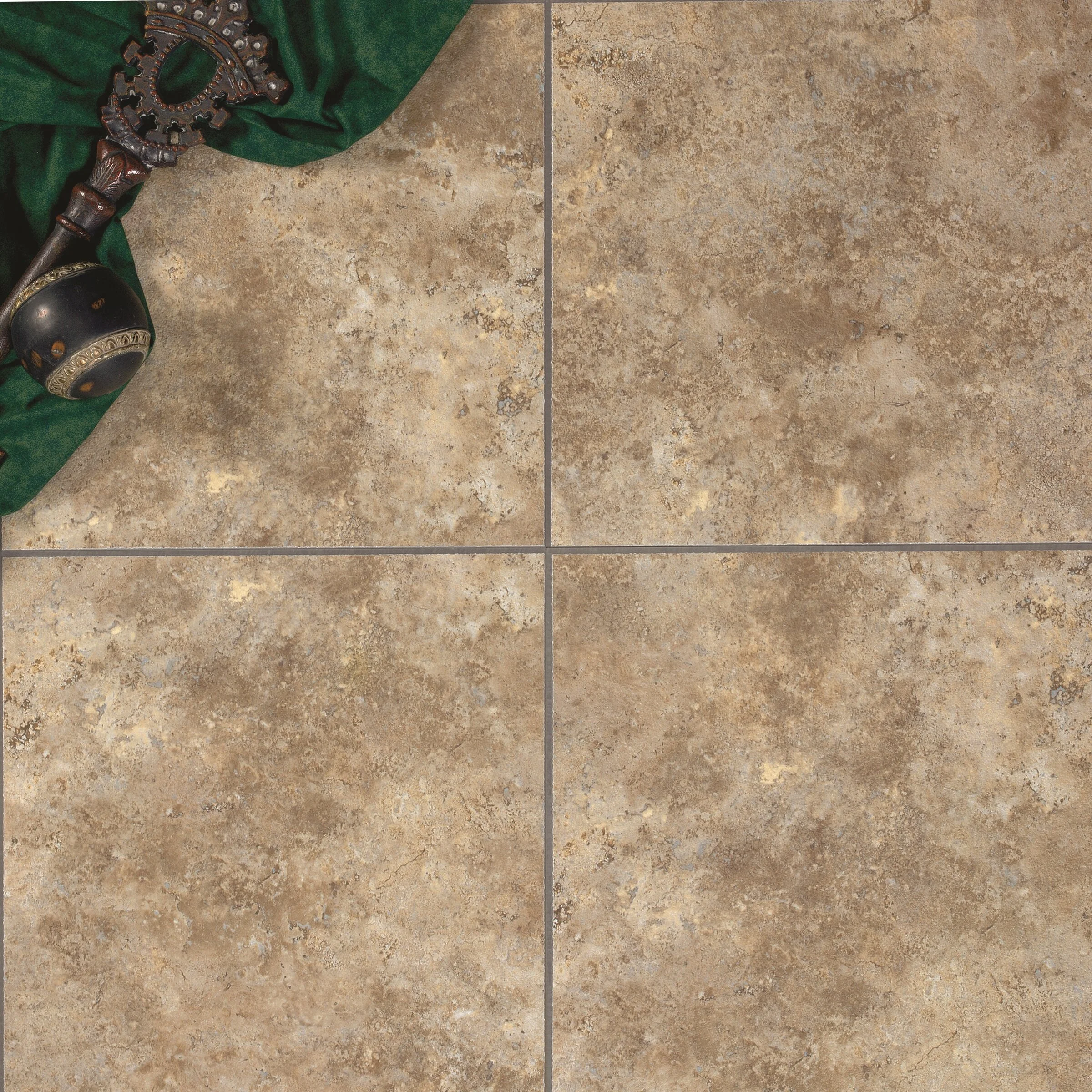 16 x 16 Quarry Stone Luxury Vinyl Tile — ELEMENTS OF NATURE