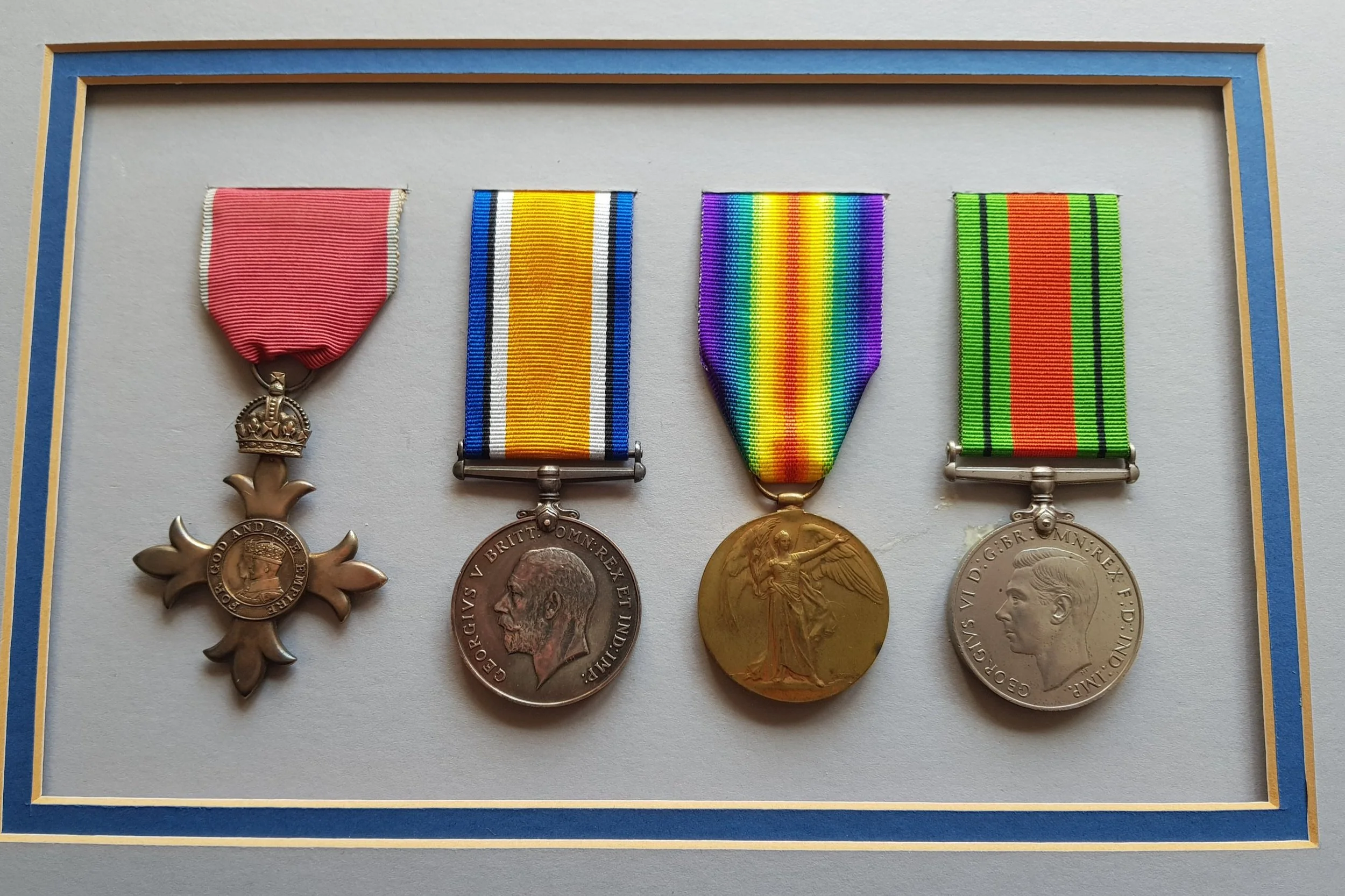 A WW1 RNAS RAF RFC OBE order of the british empire medal group for sale ...