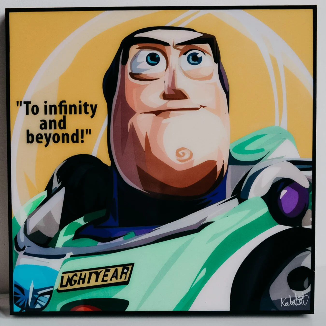 Buzz Lightyear Drawing To Infinity And Beyond