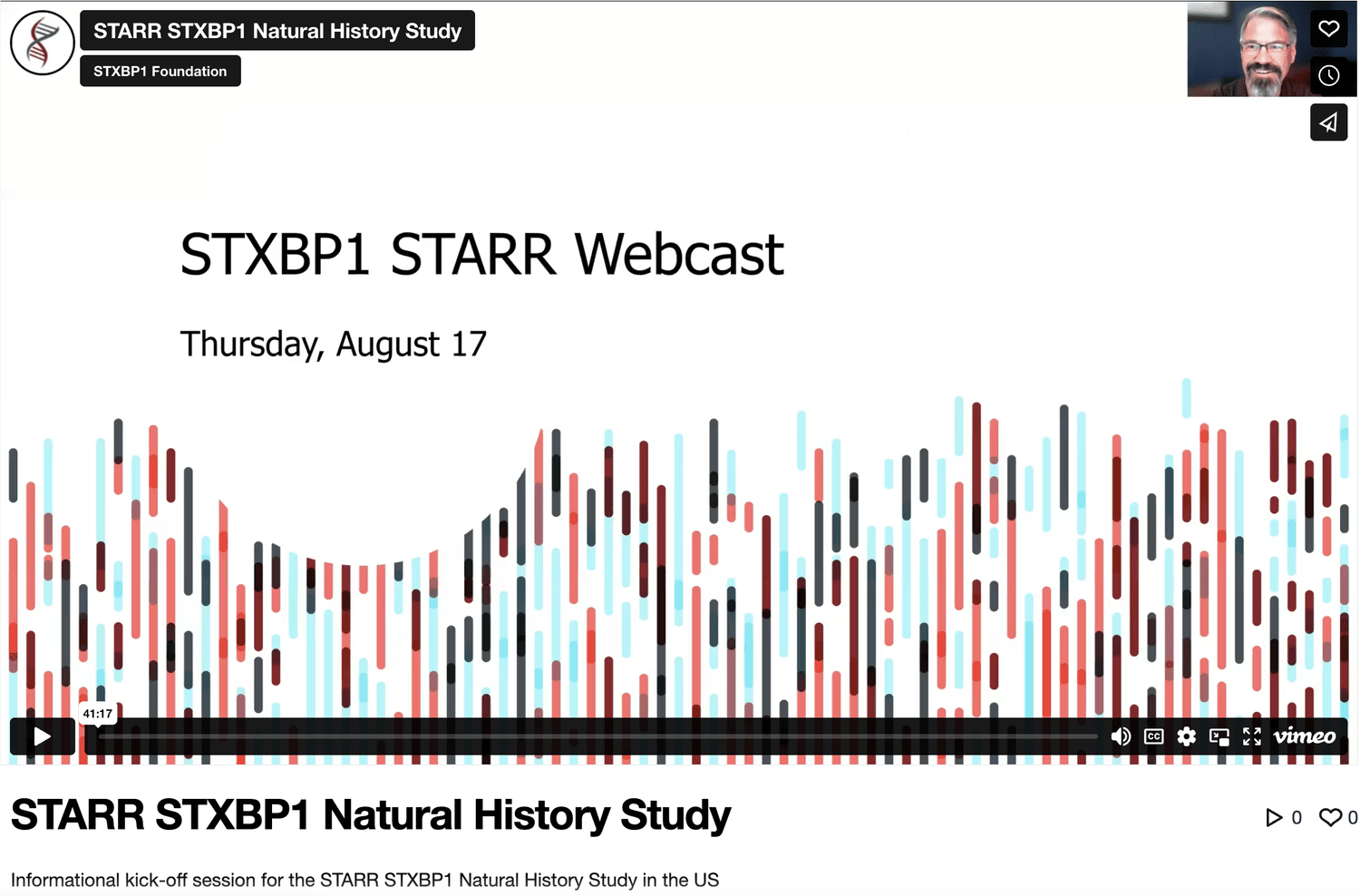 STARR — STXBP1 Foundation