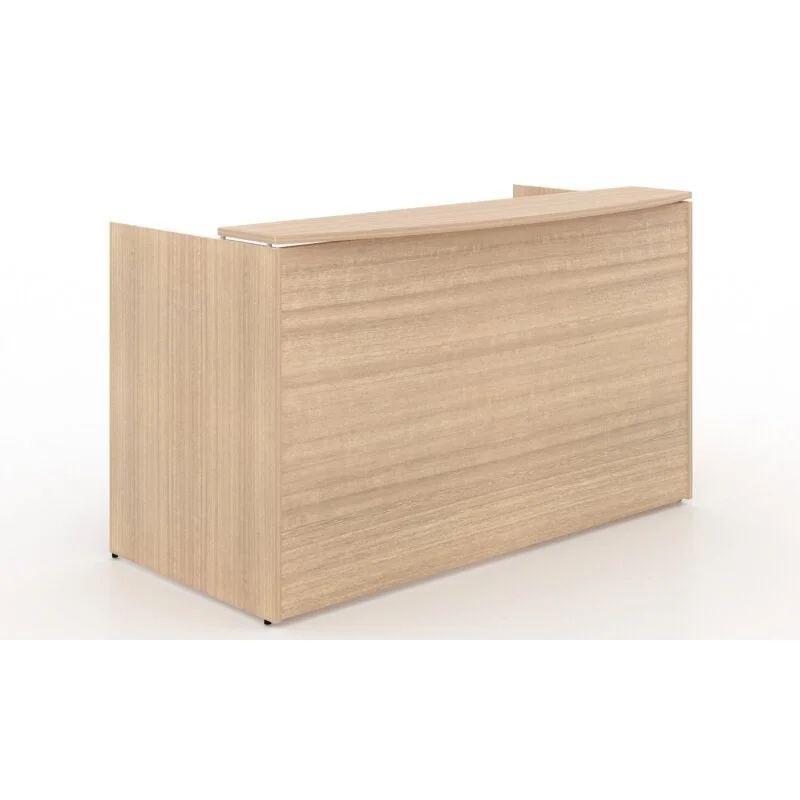 Reception Desk Shell Transactional Laminated with Floated Top — Stow's ...